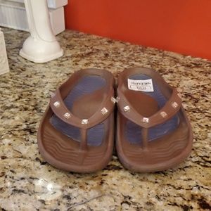 Cheeks by Tony Little | Shoes | Cheeks Jewel Health Sandals By Tony ...